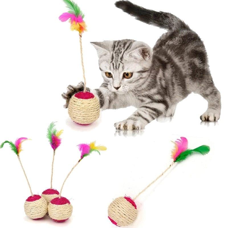 Interactive Scratching Cat Ball – Wiggleez